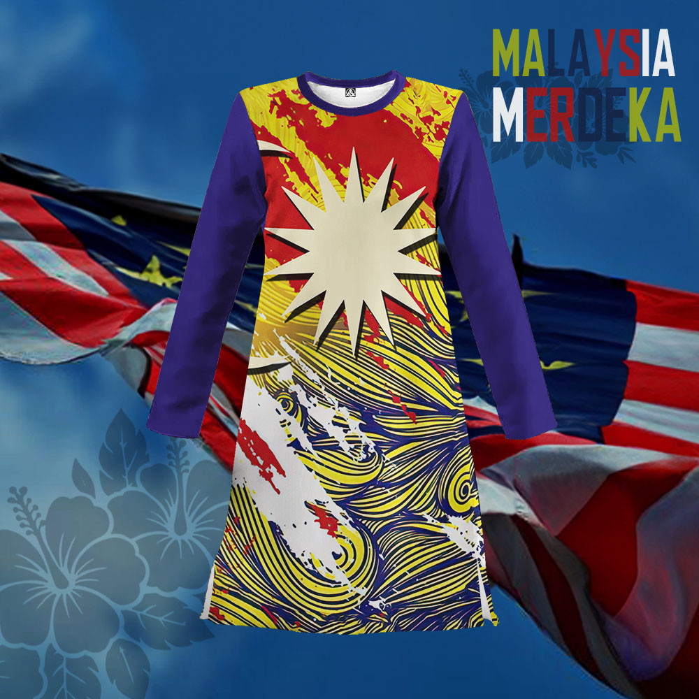 1957 Malaysia Independence Day New Design Malaysia Jersey 68th Baju ...