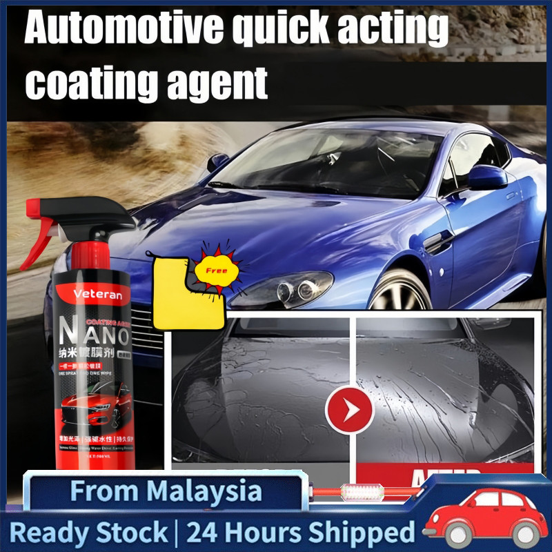 Car Coating Spray Nano Water Wax Quick Coating Car Stain Water ...