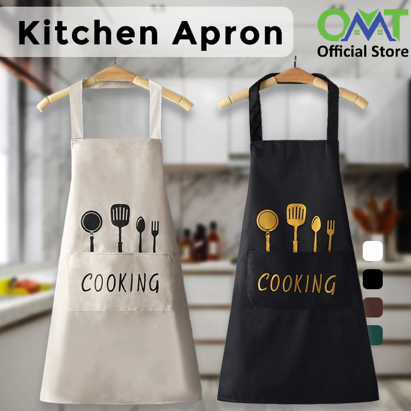 Waterproof salon apron Oil proof apron kitchen apron designs patterns ...