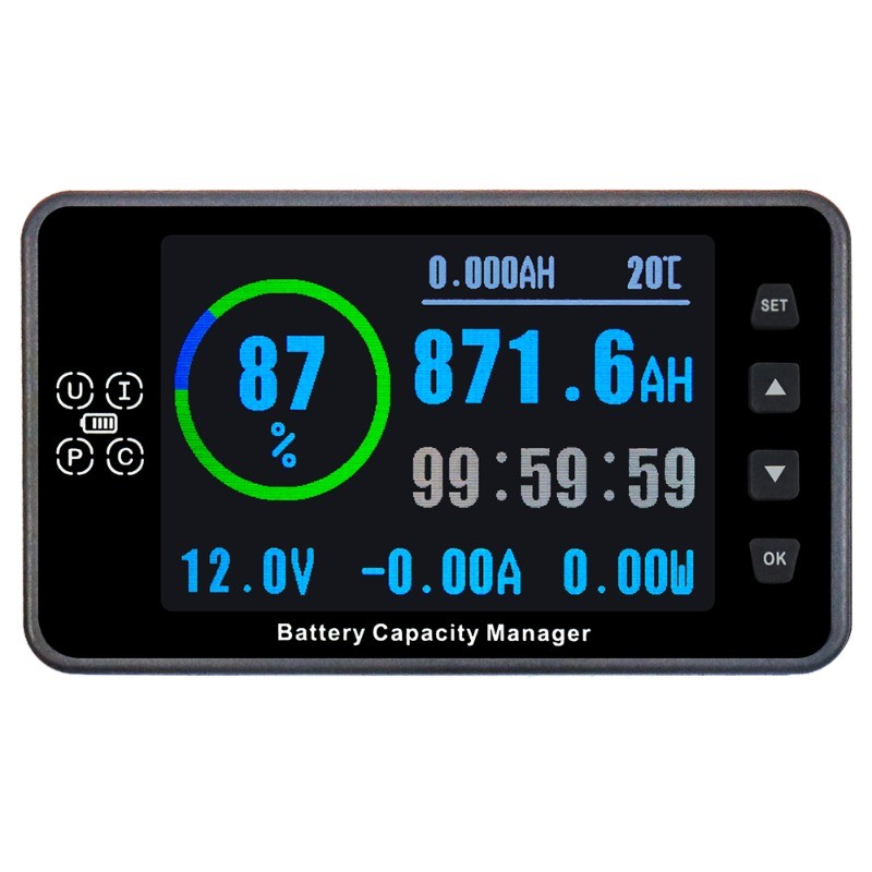 VA9110 3.5 in Digital Multifunctional Voltmeter Battery Charge ...