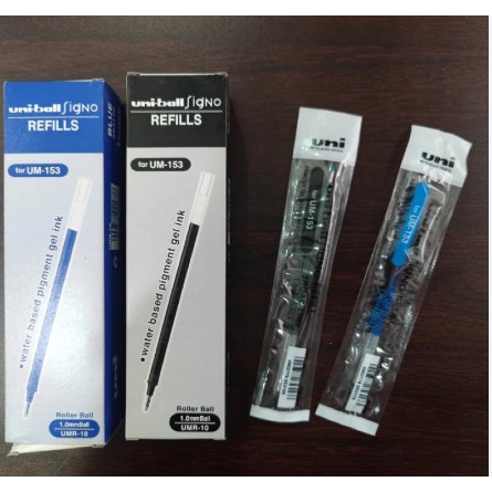 Uniball Signo UM-153 Pen Refill Signo UMR-10 Refill/ (1 Dozen Pack) Gel ...