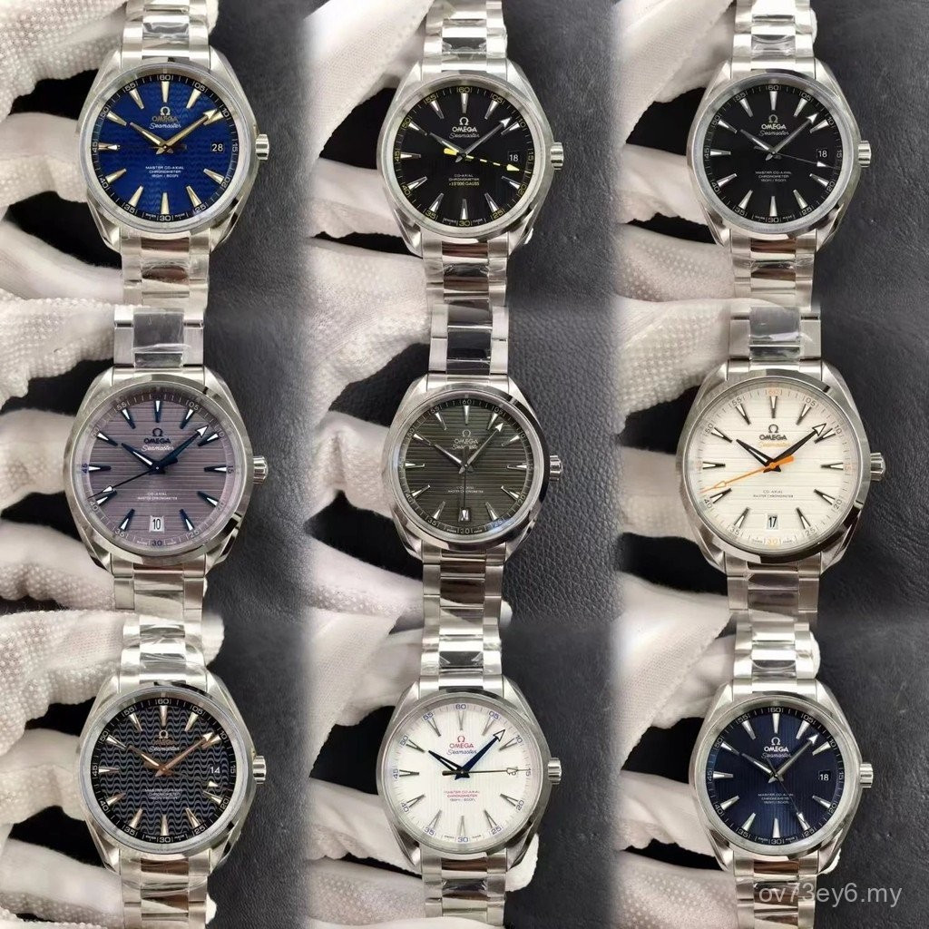 150m Jam Tangan Mekanikal Lelaki Omega Kalis Air AQUA TEERA Gaya 41mm ...