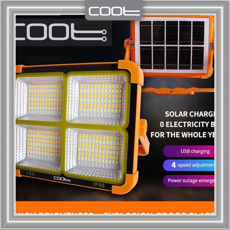 Waterproof 35 LED Square Light Super Bright Emergency Lamp for Power ...
