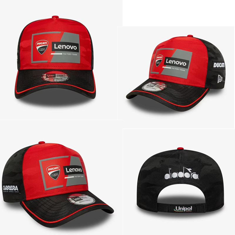 Ducati Corse Team MotoGP Baseball Cap 2025 Red Black Adjustable ...