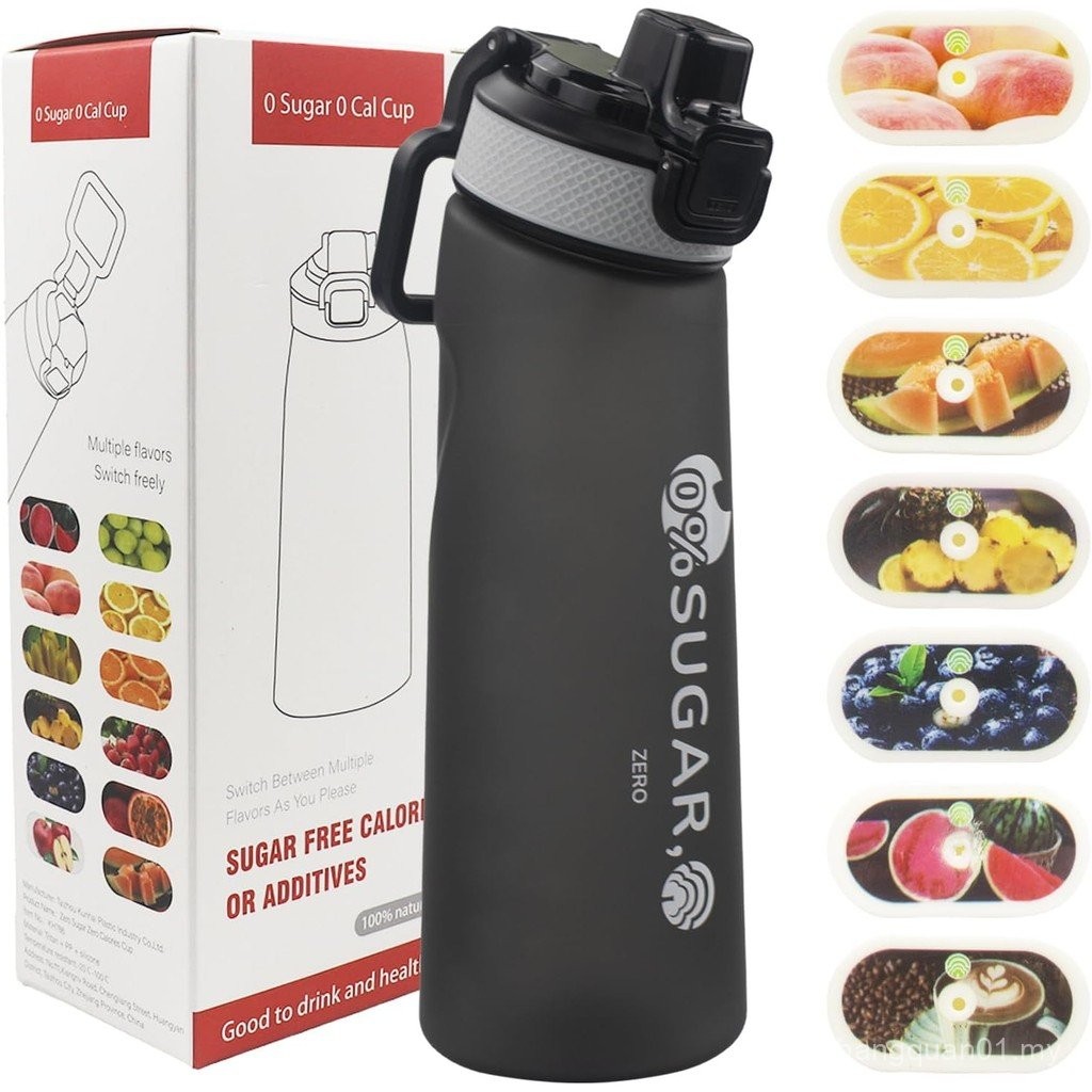 Botol Air Wangi BOPELMALLS dengan 7 Pod Perisa,700ml BPA 0 Botol ...