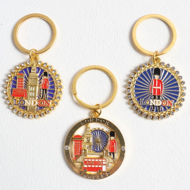 Keychain London UK Key Rings For Car Keys London Souvenir Key Souvenirs ...