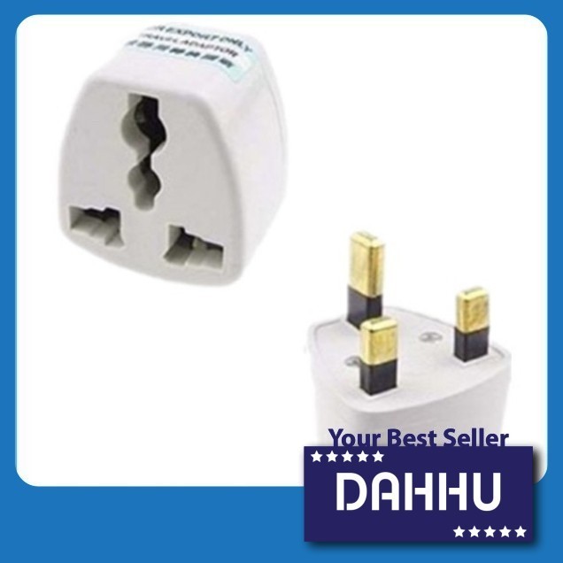 Universal UK 3 Pin Travel Plug Socket Adapter Converter,triple AAA ...