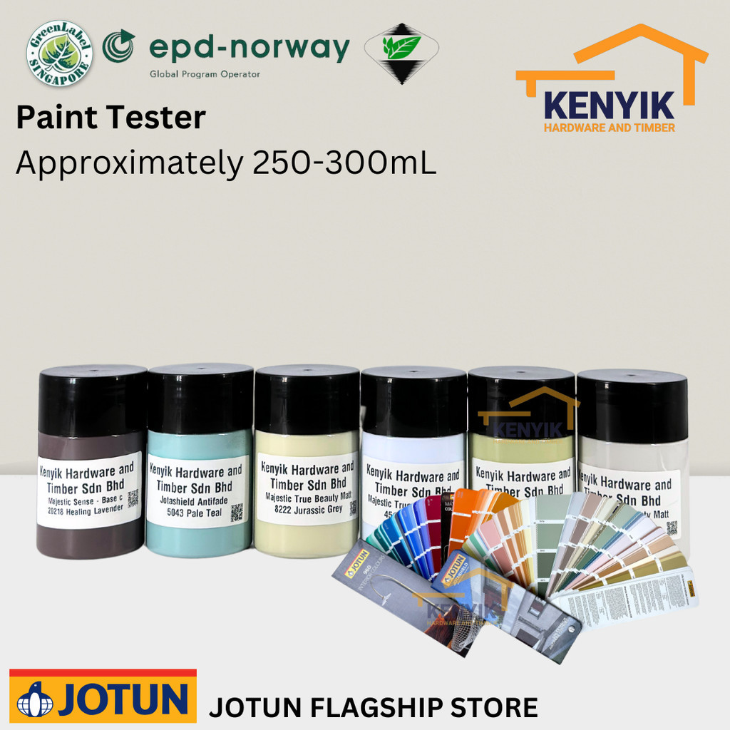 JOTUN Paint Colour Tester (Approximately 250-300mL) (Exterior ...