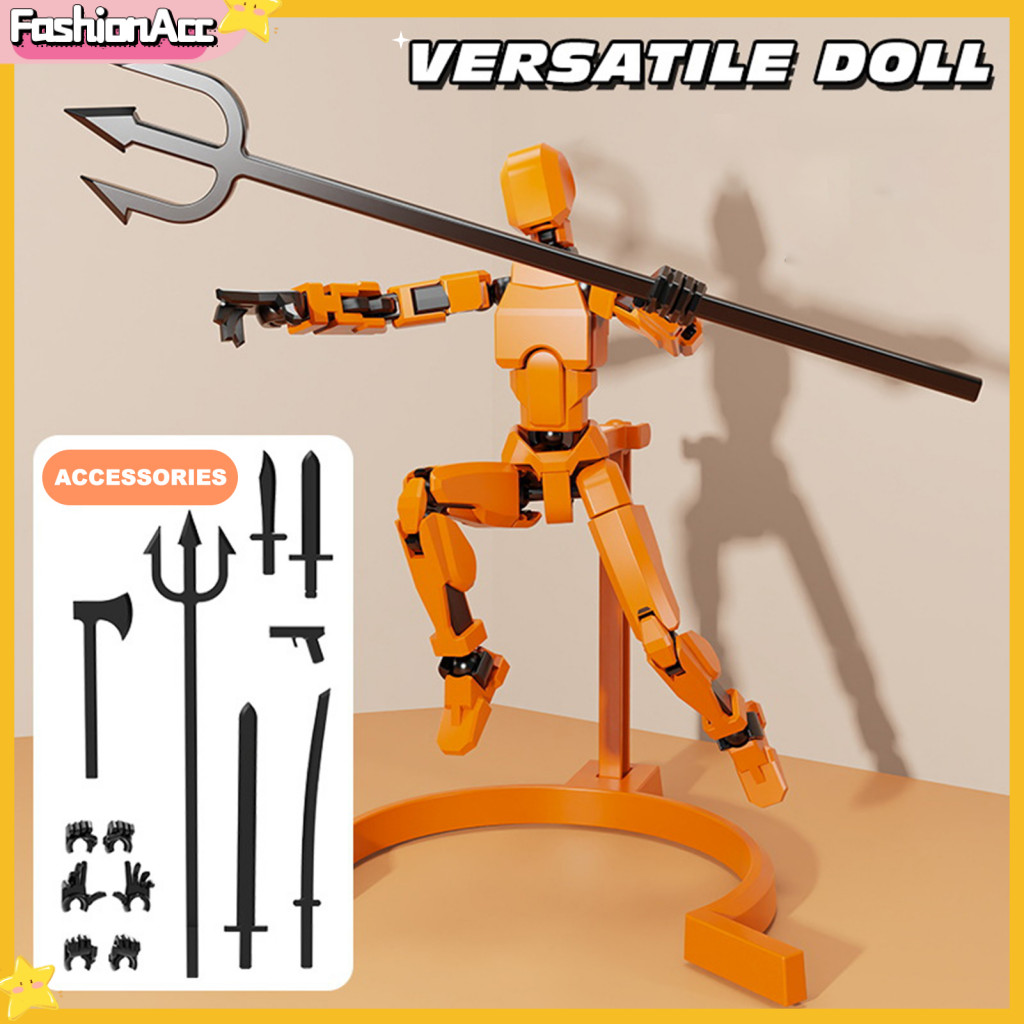 FA| Magnetic Action Figure Action Figures Doll Diy Magnetic Robot ...