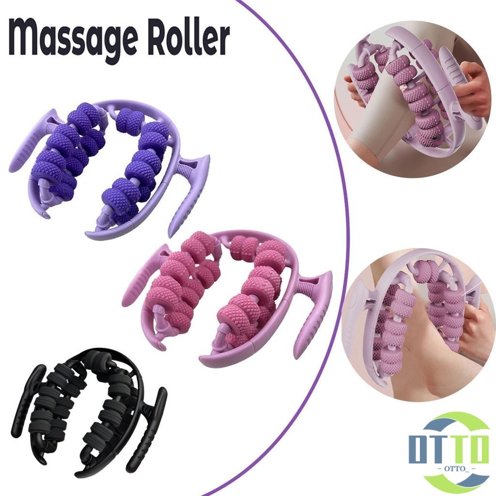 Ready 28 Wheels Massage Roller Muscle Relaxer Arm Leg Neck Massage ...