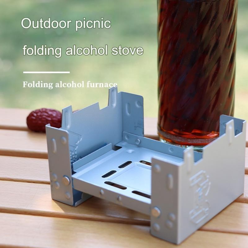 Solid Fuel Stove Outdoor Camping Hexamine Tablets Mini Camping Pocket ...