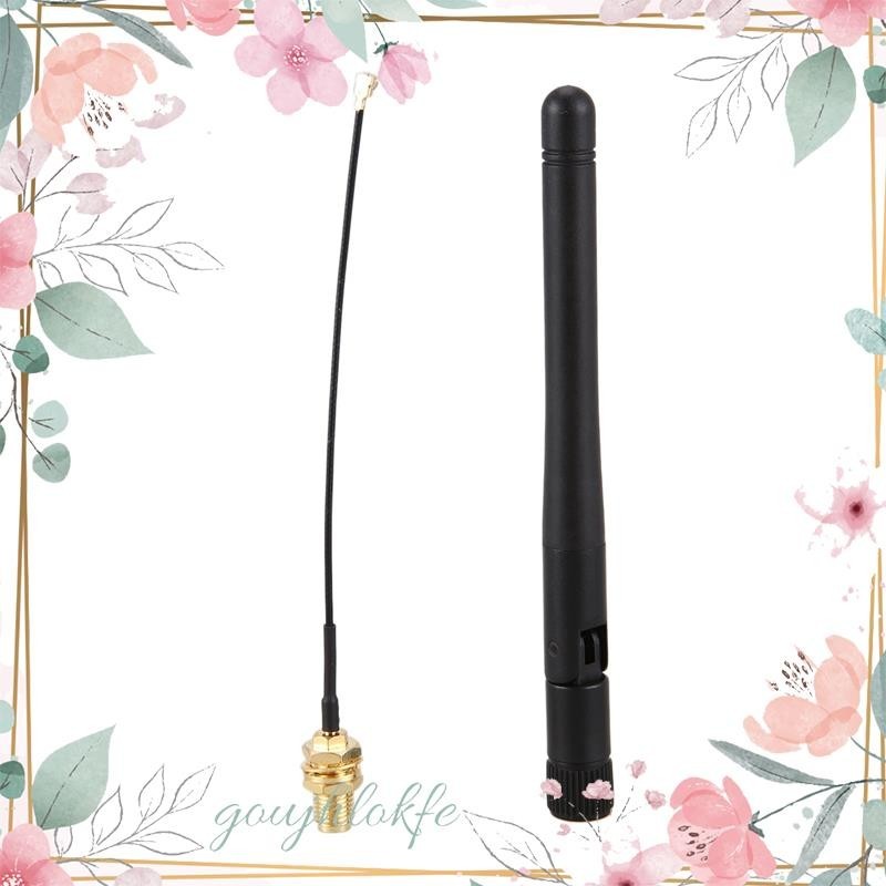 900-1800MHZ Antenna 3Dbi GSM RP-SMA Plug Rubber Waterproof Lorawan ...