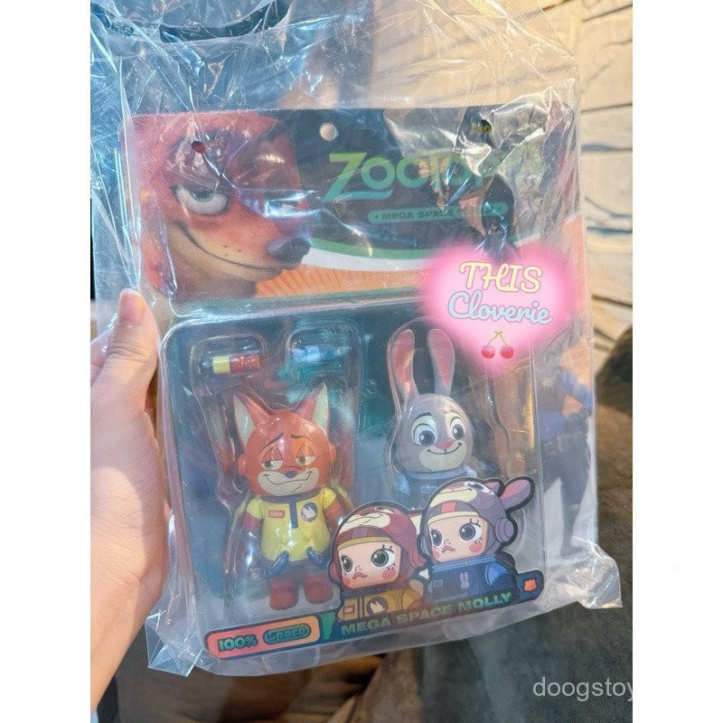 Baru!!Pop Mart Molly Zootopia 100% TVP6 | Shopee Malaysia