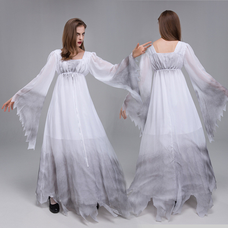 Halloween cosplay Carnival cosplay Costume Extra Large Graveyard Ghost ...