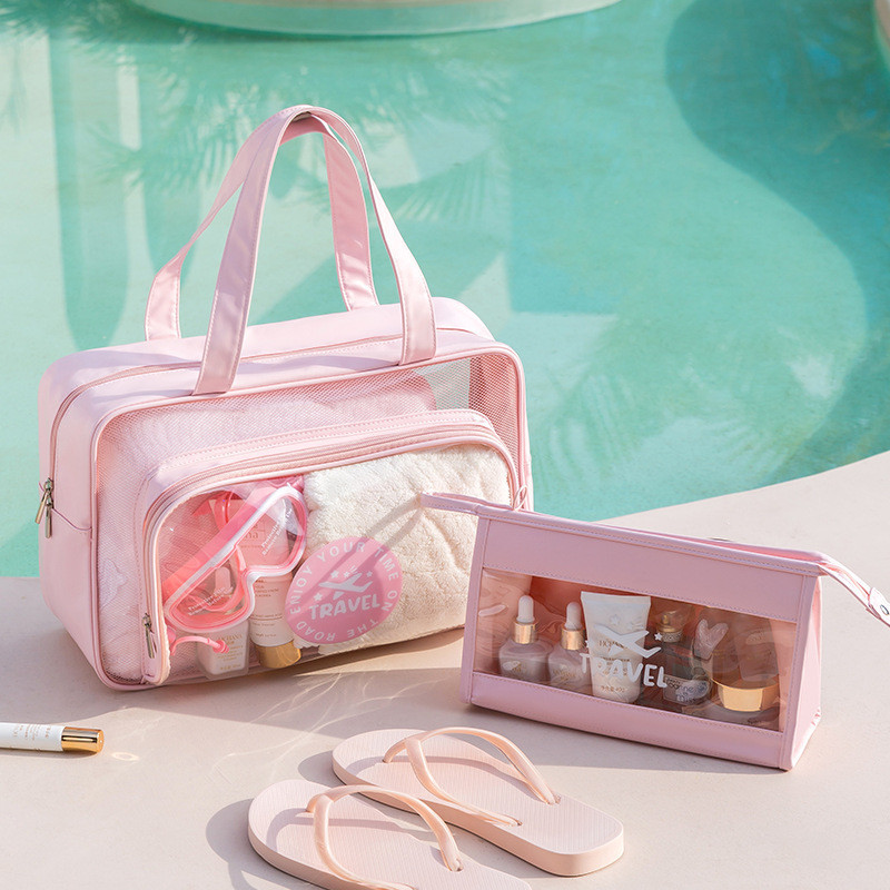 Beg tangan solek beg penyimpanan, beg peralatan mandian 7.31 perjalanan ...