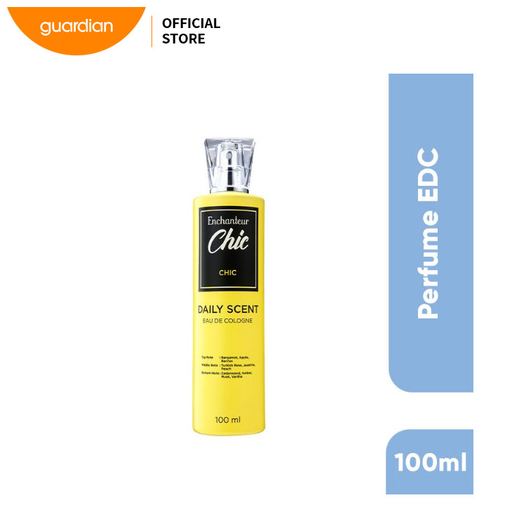 Enchanteur Chic Daily Scent Eau De Cologne Chic (100ml) | Shopee Malaysia