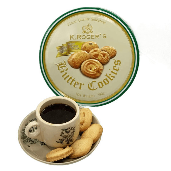 K.Roger's Danish Recipe Butter Cookies 200g | Shopee Malaysia