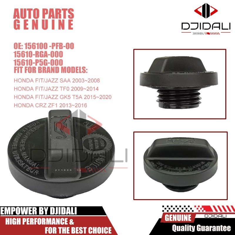 Oil Filler Cap For HONDA Civic/CRV/Accord/Fit Jazz/Odyssey/HRV/City ...
