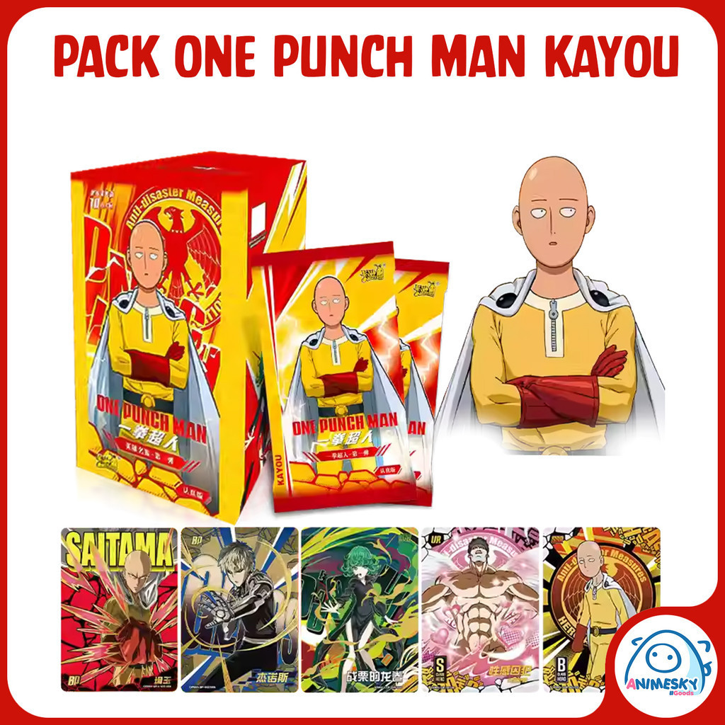 Genuine ONE PUNCH MAN Kayou character card Pack - OPM Animesky card ...