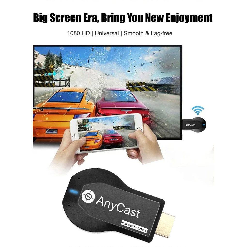 Wireless TV Projection Transmitter Mobile Phone Push Treasure Co-Screen ...