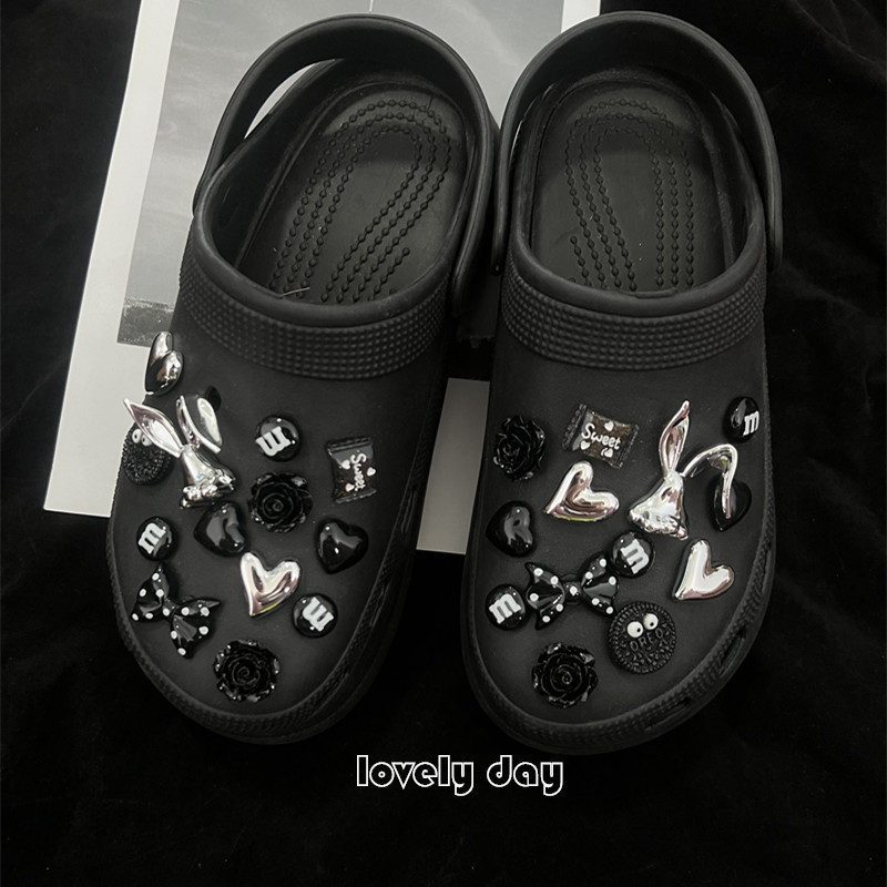 Crocs Hole Shoe Upgrade Set with Premium Shoe Surface Decorations and ...