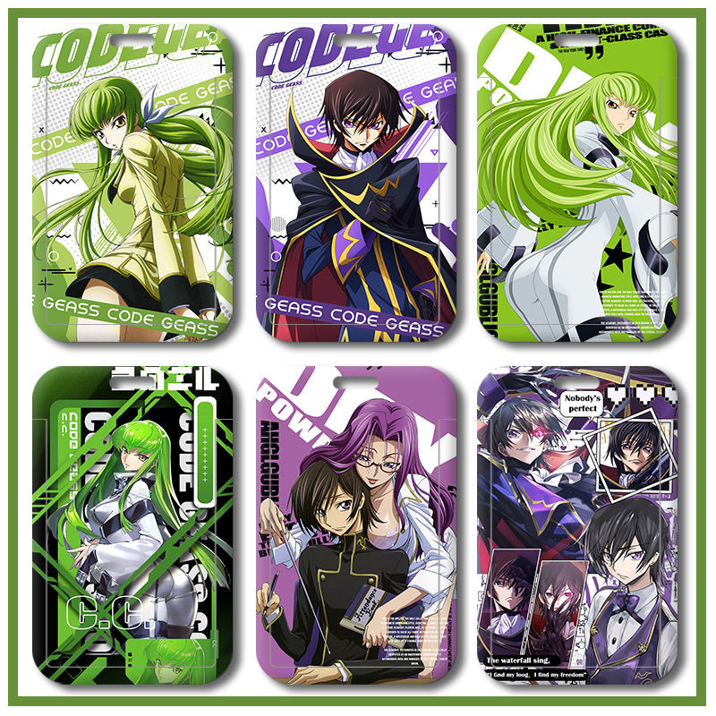 Code Geass>Comic Card Holder Student Card Holder Bus Card Holder Credit ...