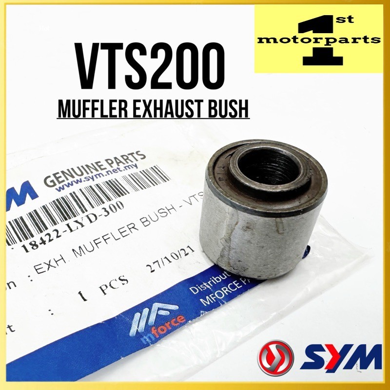 [100% ORI SYM] VTS200 VTS 200 EX MUFFLER BUSH EXHAUST PIPE BUSH 18422 ...