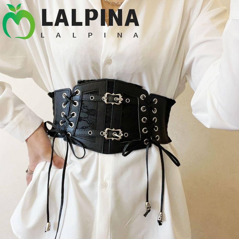 LALPINA Lace Cummerbunds, Solid Color Elastic Corset Belt, Elegant Tie ...