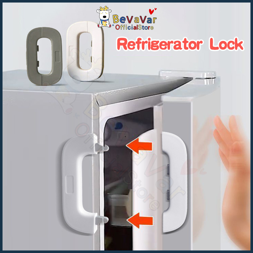 BEVAVAR Fridge Lock Baby Safety Lock Anti-pinching Refrigerator Door ...