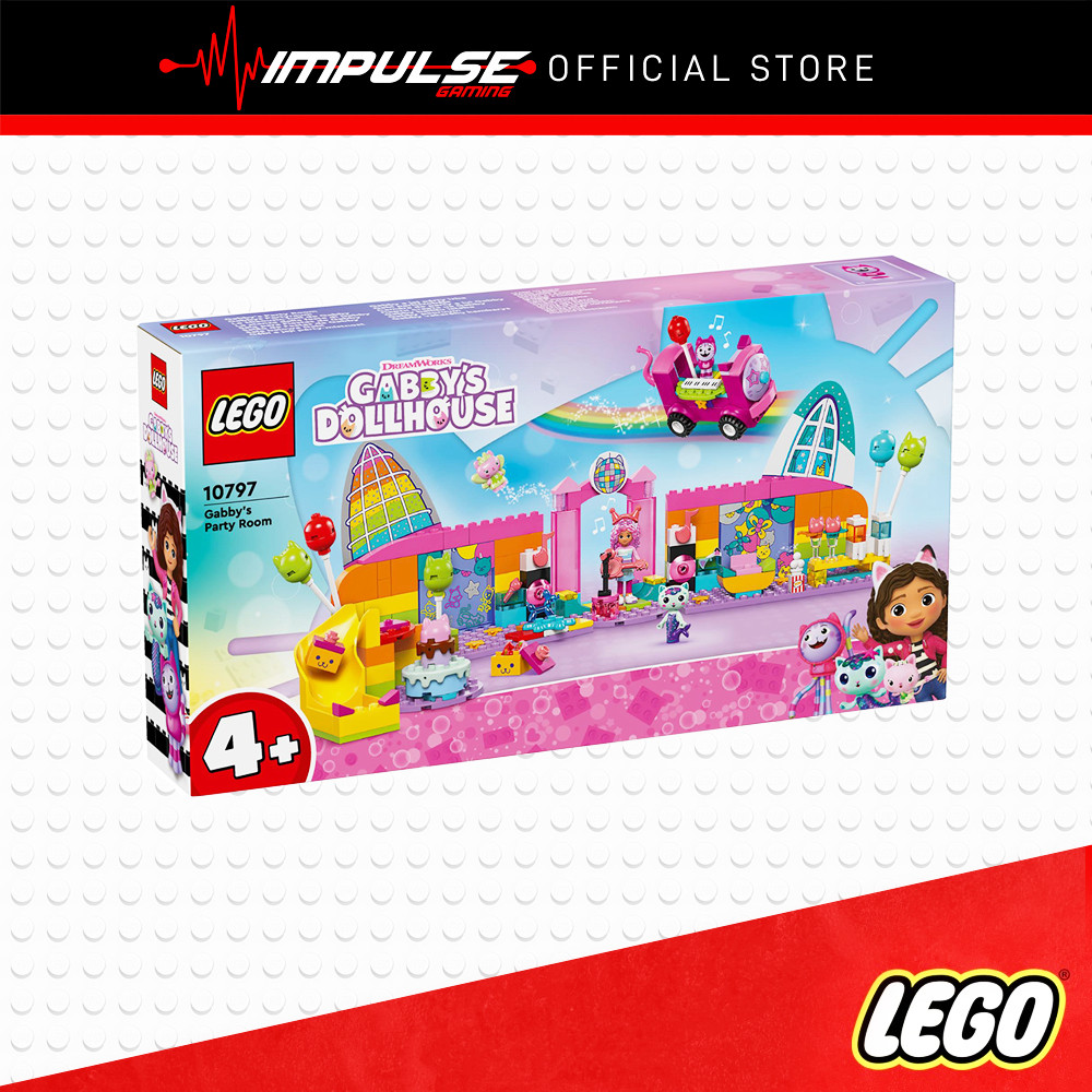 LEGO 10797 Gabby's Dollhouse Gabby's Party Room | Shopee Malaysia