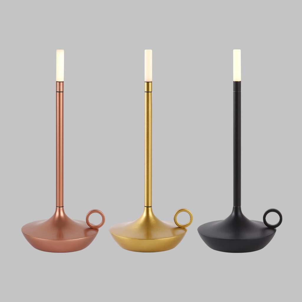 Portable Aladdin LED Wireless Table Lamp, Outdoor USB Charging Cordless ...