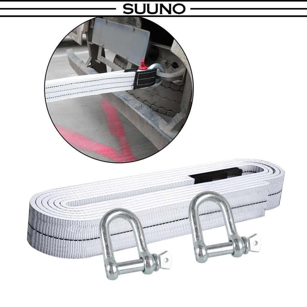 Rope Lorry Belt Webbing Car Towing Rope 10/15/20 Ton Car Towing Strap ...