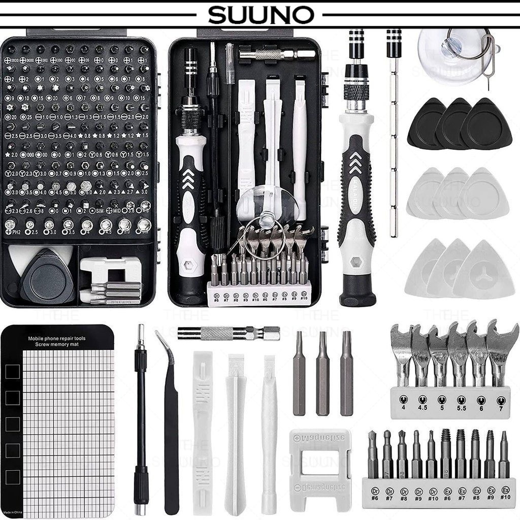 138 in 1 Magnetic Laptop Screwdriver Kit, Precision Screwdriver Set ...