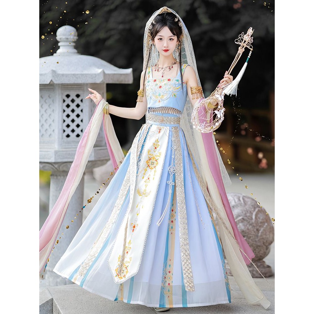 Original Dunhuang Feitian Hanfu Heavy Industry Embroidery Da Original ...