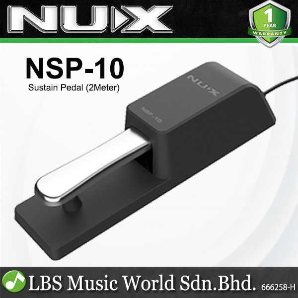 Nux NSP-10 Sustain Damper Pedal for Digital Piano and Keyboard (NSP10) | Shopee Malaysia