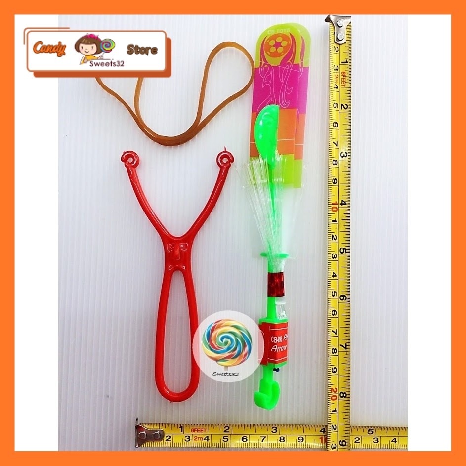 (1pcs) Shining Nightlight Par Flying Leaf弹弓飞天灯Kipas Terbang Berpusing ...