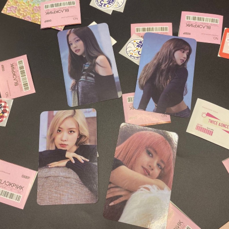 Official Authentic BLACKPINK Photocard BPTG Game Box Card Bonus Card ...
