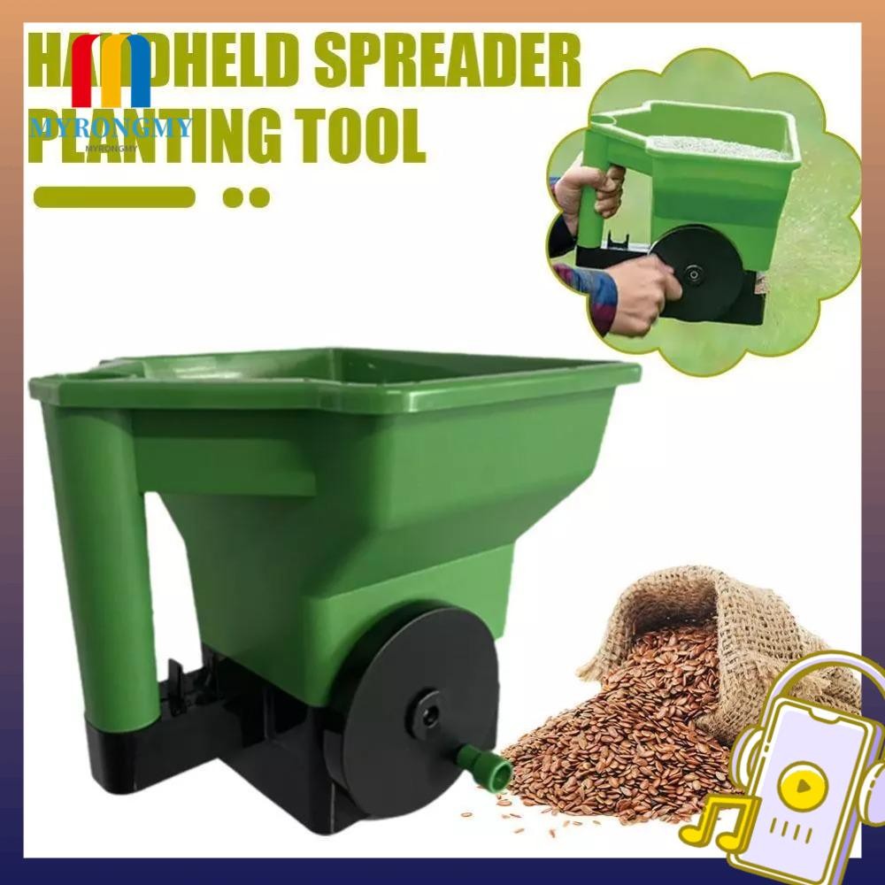 MYRONGMY Handheld Spreader, Planting Tool Gardening Tools Handheld ...