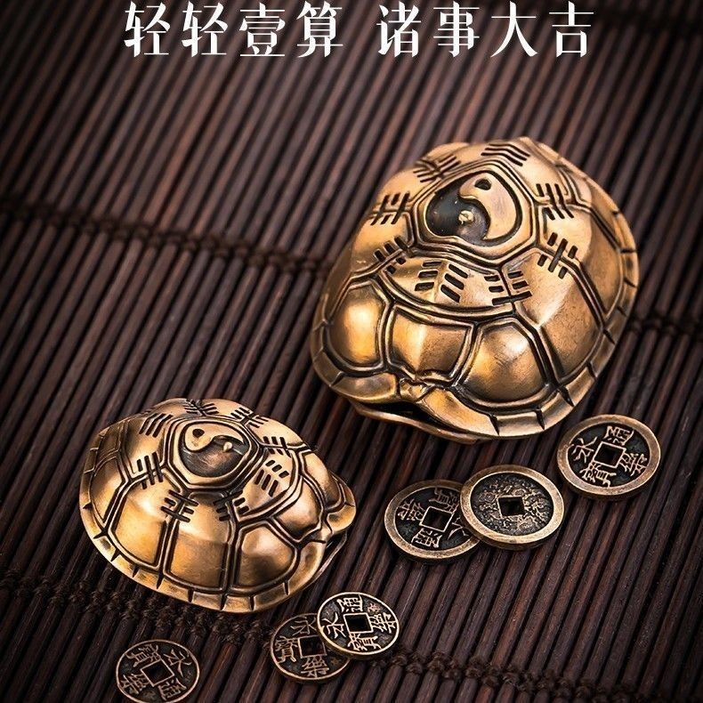 Antique Tortoise Shell Gossip Line Decompression Hand Plate Zhouyi ...