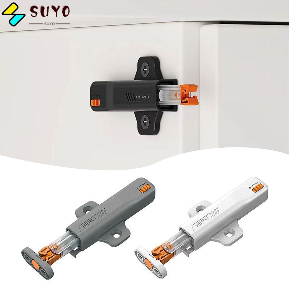 SUYO Pressure Push To Open Touch Latch, Pull Push Invisible Stopper ...