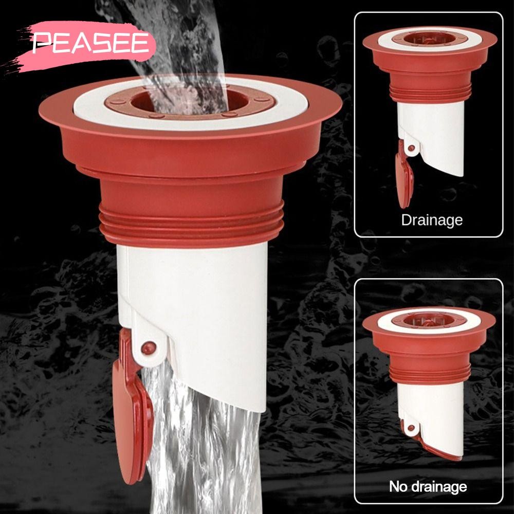 [PEASEE] Shower Floor Drain, Backflow Preventer Dectable Sink Strainer ...