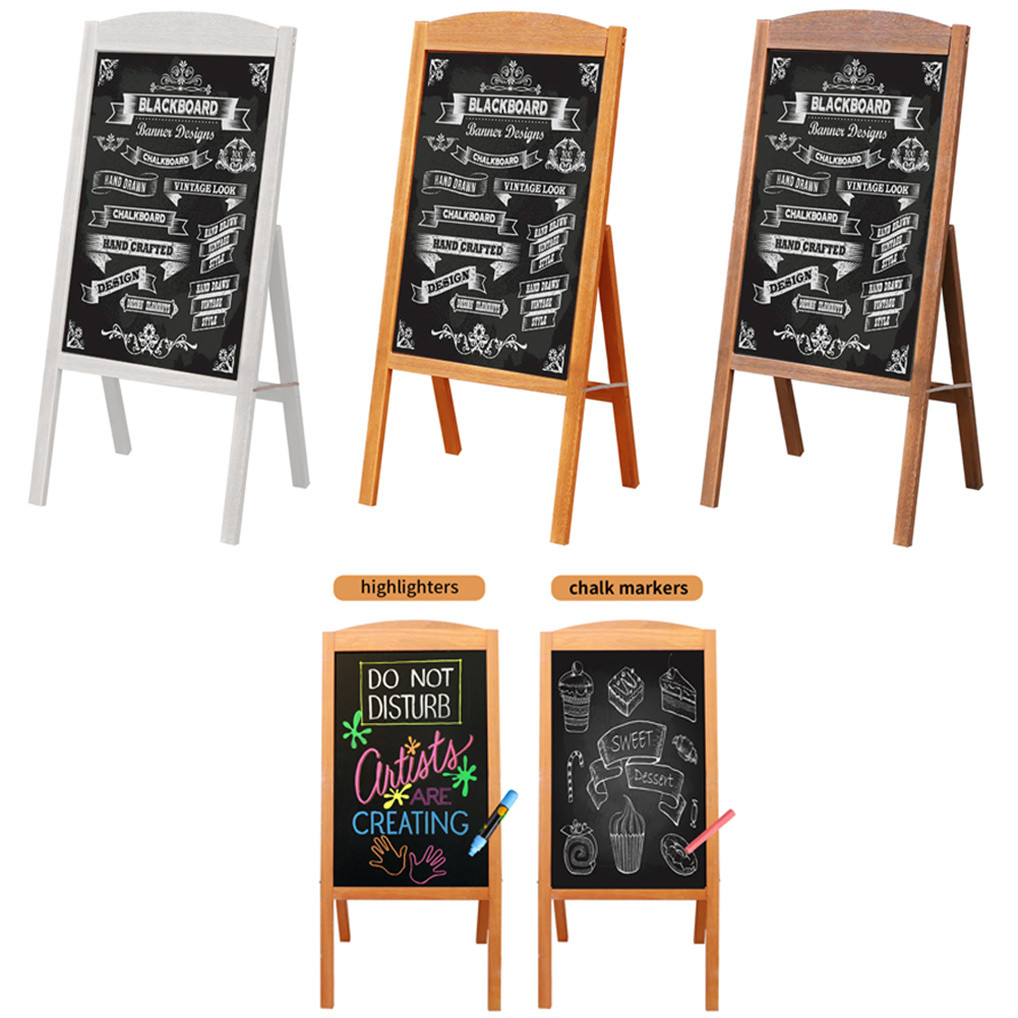 Wood Frame Cafe Restaurant Bar Sidewalk Chalkboard Easel Menu Wedding ...