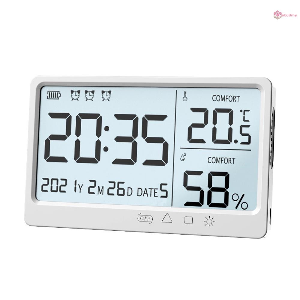 Meter Humidity Clock Meter Alarm 1 Temperature Humidity Precisions ...