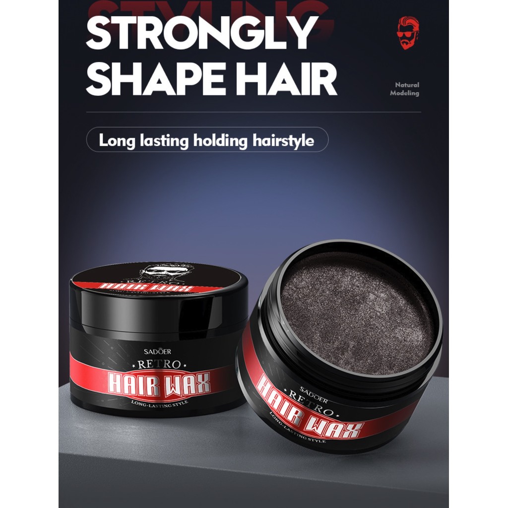 Sadoer Retro Long Lasting Wax Faint Scent Dry And Non Sticky 100g ...