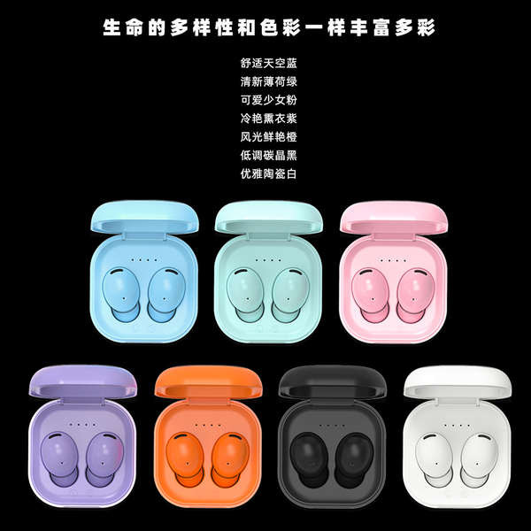 earpod bluetooth earbud Alat dengar Bluetooth sebenar tanpa wayar kecil ...