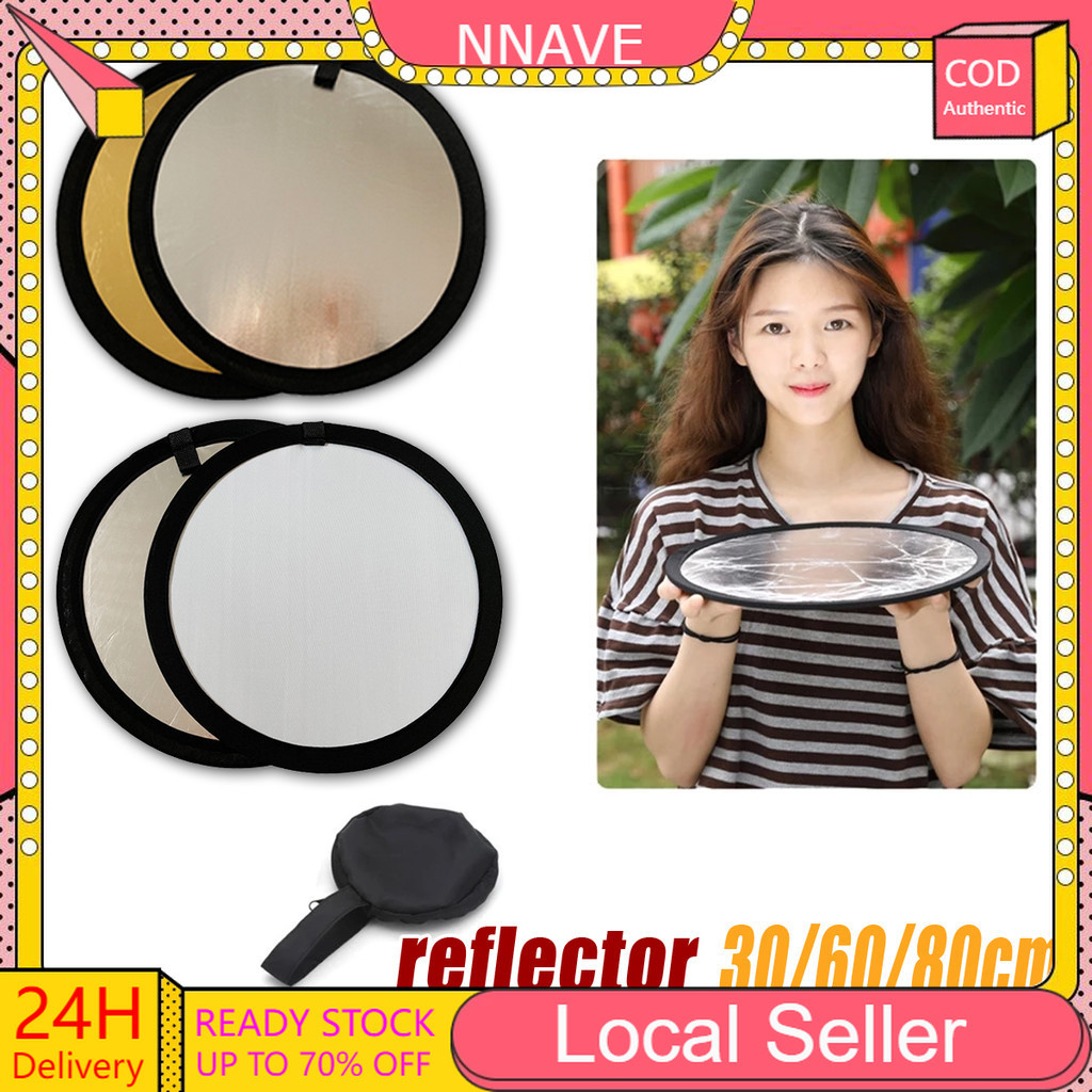30cm/60cm/80cm Light Reflector Photography Reflector fill light live ...