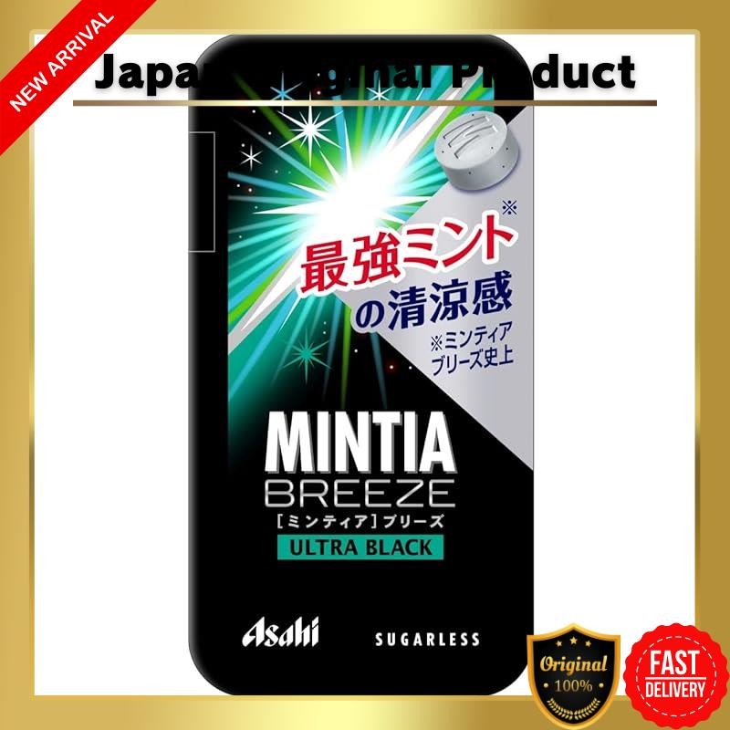 Asahi Group Foods Mintia Breeze Ultra Black 30 tablets x 8 packs | Shopee Malaysia