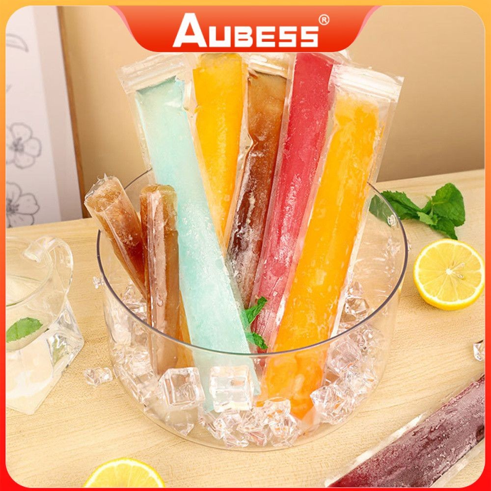 Thick Popsicle Pocket Yogurt Sticks Disposable Ice Pop Mold Freezer Bag ...