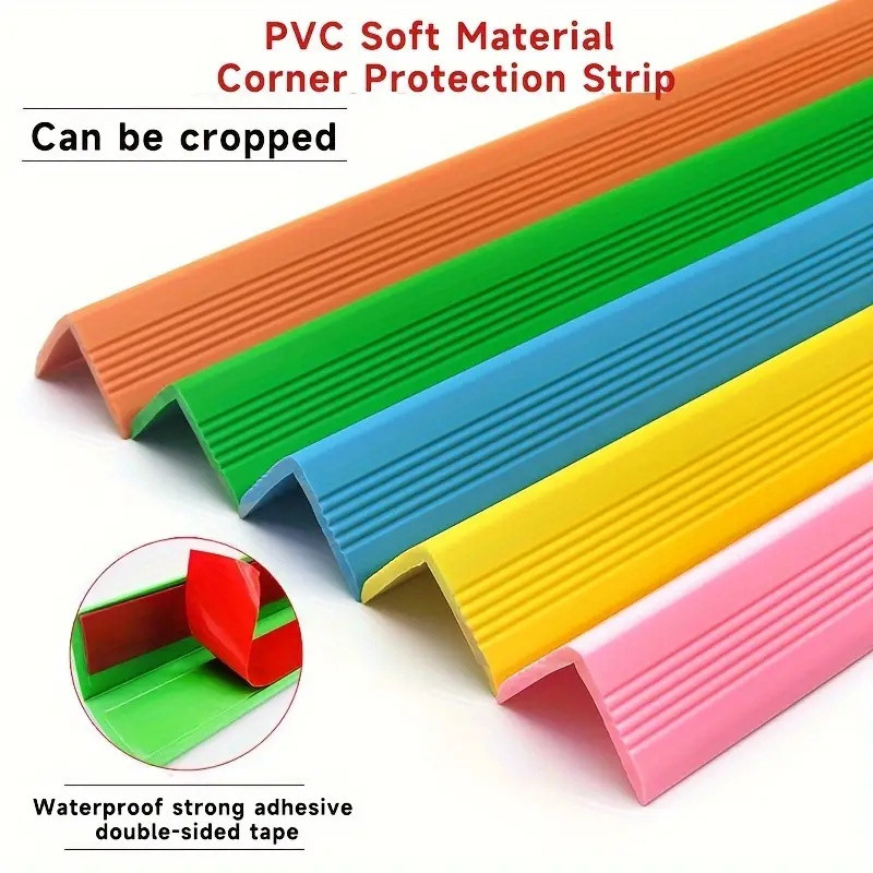 Pelindung Tepi Tangga Dinding PVC Wall Floor Corner Staircase Guards ...