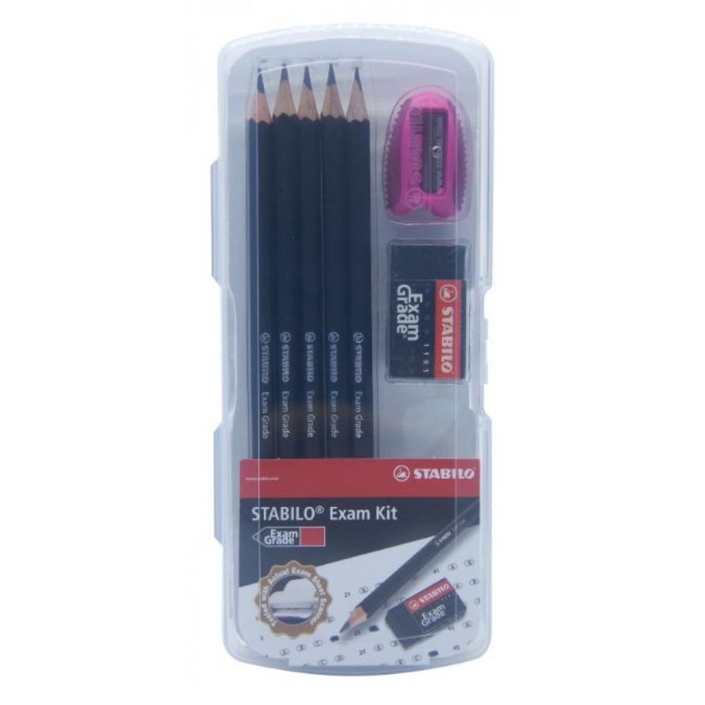 STABILO EXAM GRADE 2B PENCIL EXAM KIT SET (288PC5SP) | Shopee Malaysia